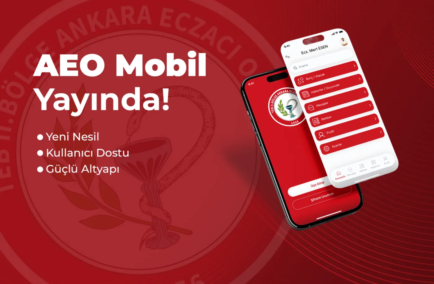 AEO Mobil Yenilendi! | Ankara Eczacı Odası
